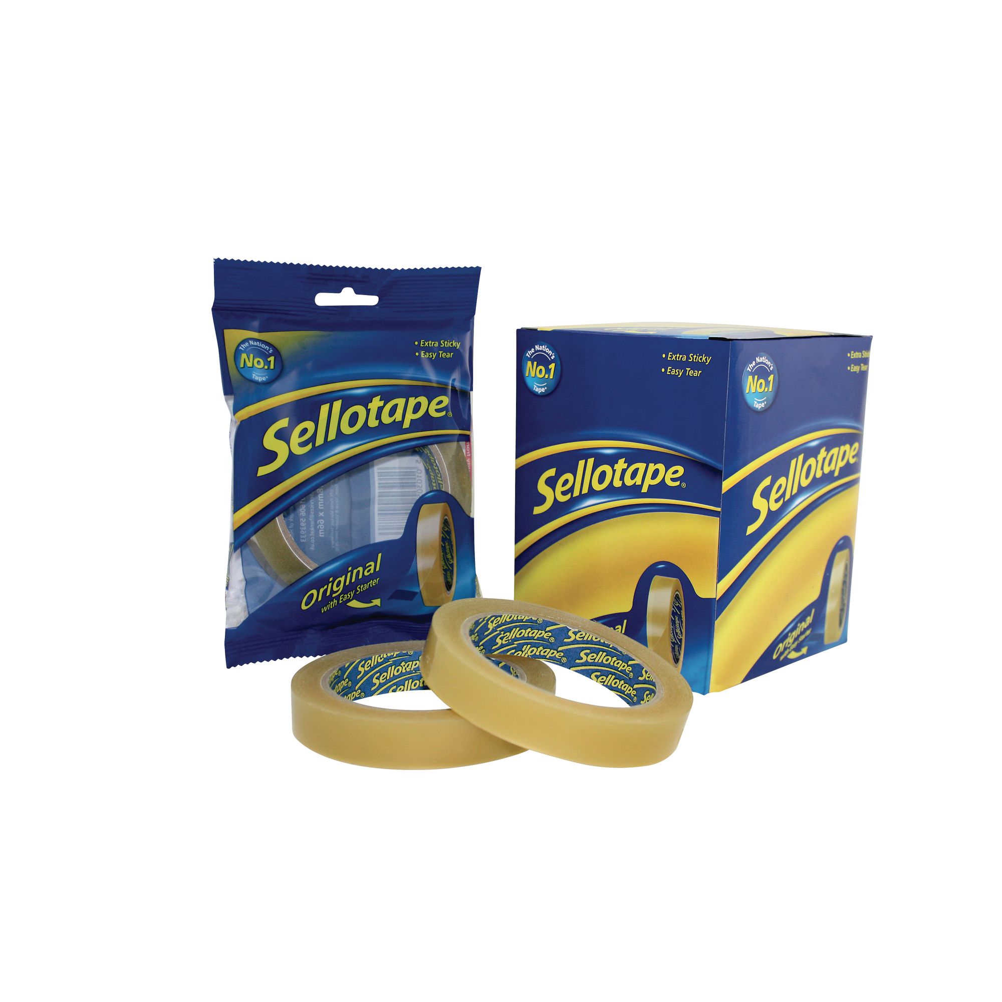 Sellotape Original 48mm 66m - Pack of 6 - HE471763 | Hope Education
