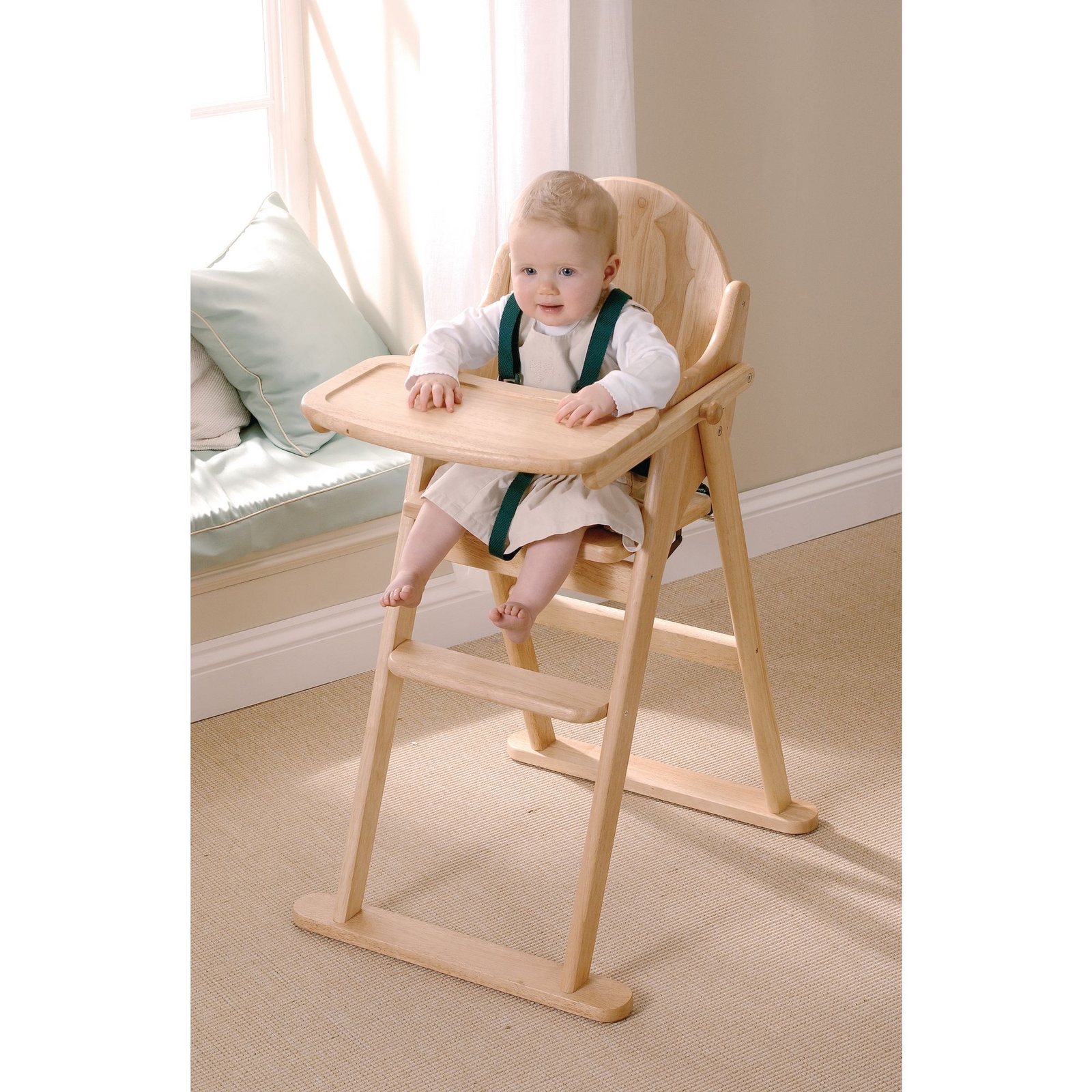 Folding Wooden Highchair