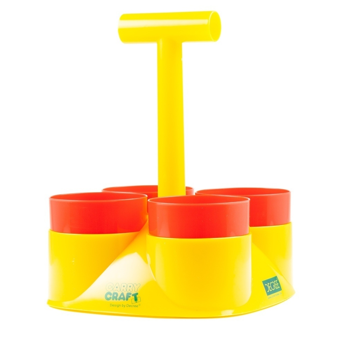 Class Caddy Table Top Organiser - Red and Yellow | DRYCCTP | Findel Dryad
