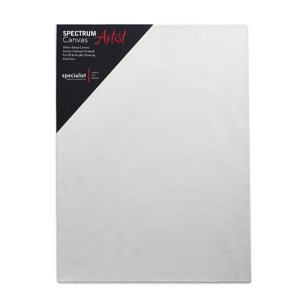 D216C - Rectangular Tuck & Roll Stretched Canvas - 600 x 750mm | Findel ...
