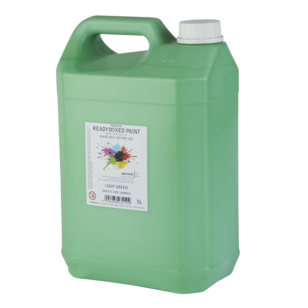 D383B013 - Specialist Crafts Premium Readymixed 5L - Light Green ...