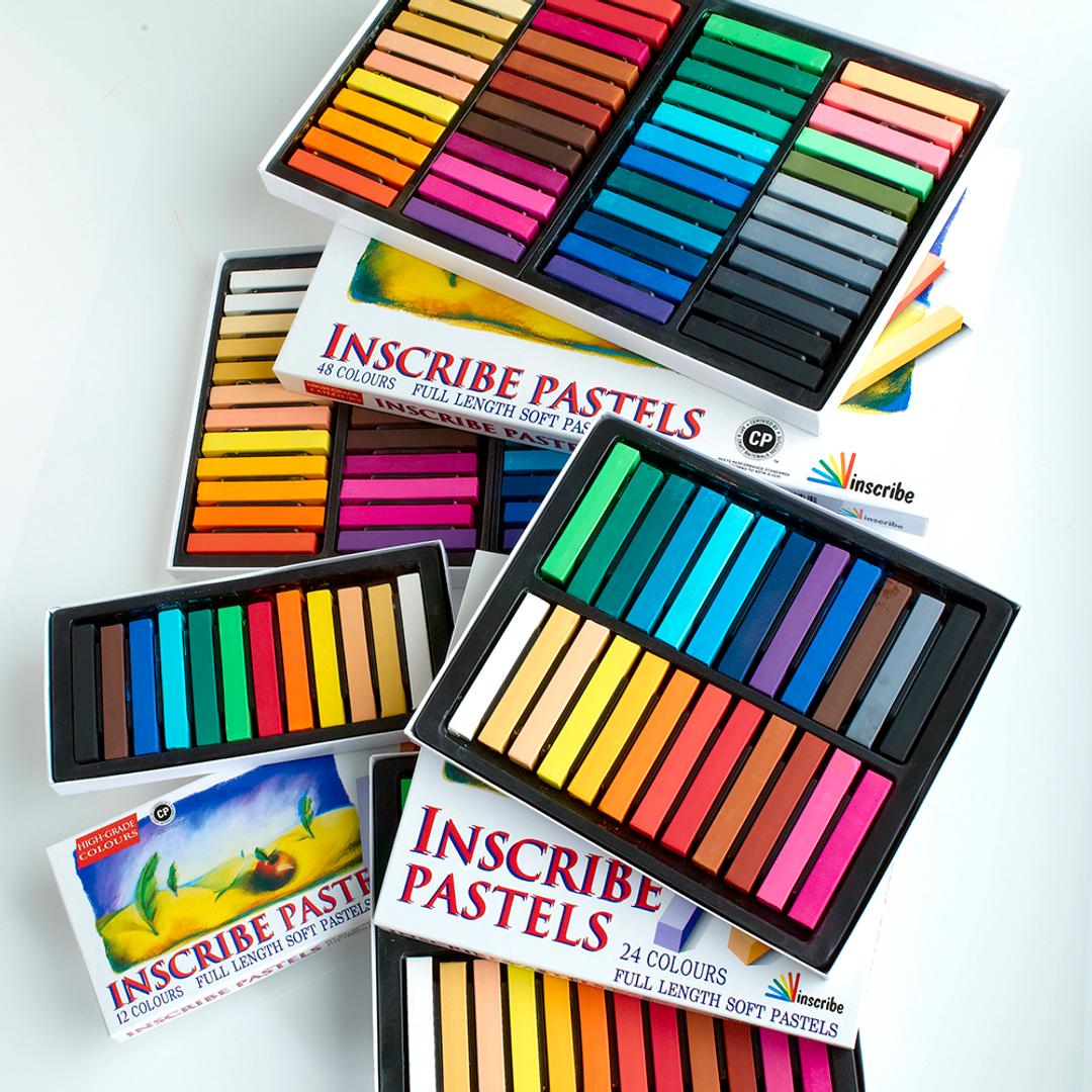 Inscribe Soft Pastels. Set of 24 | D960B | Findel Dryad