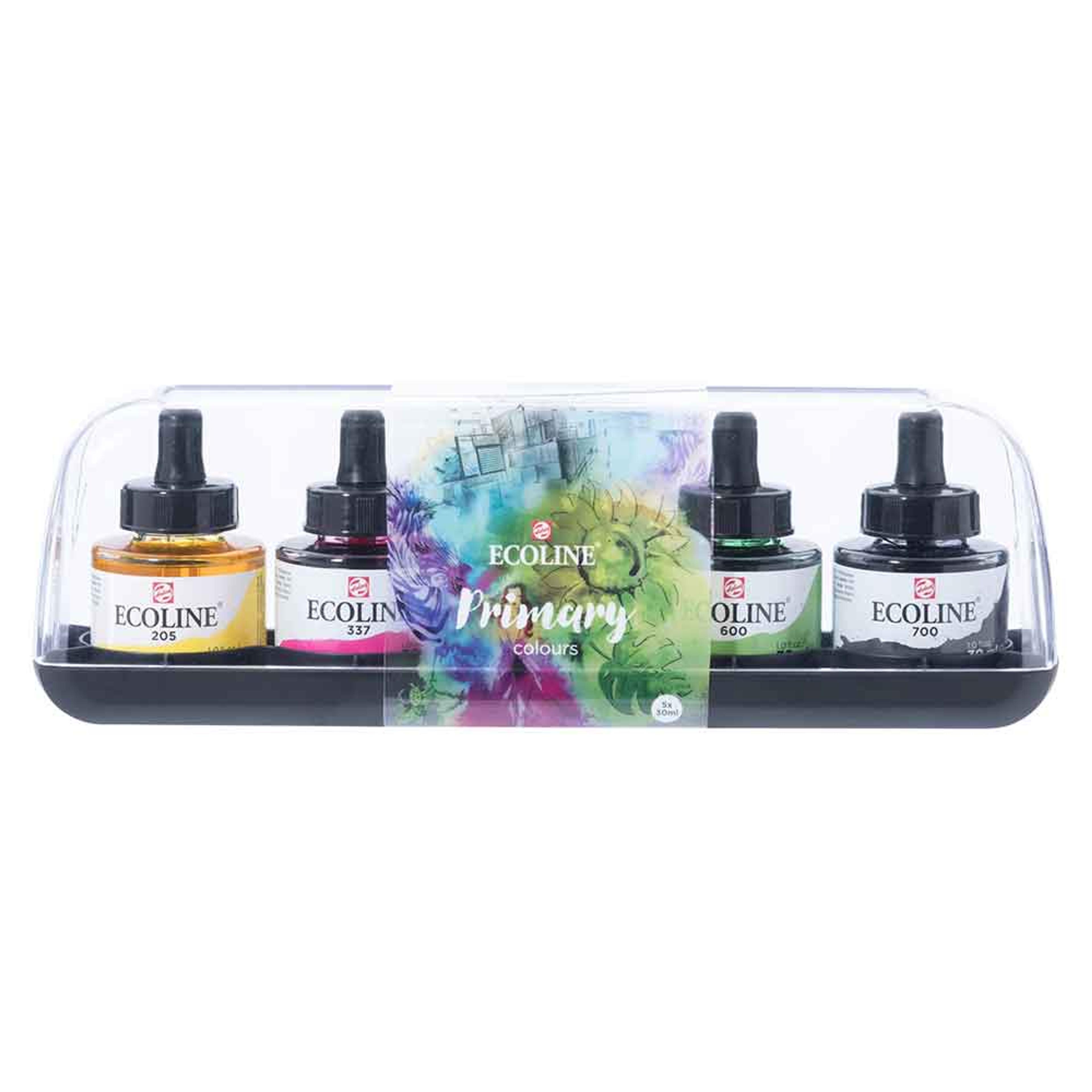 Ecoline Liquid Watercolour Set Primary | 5 x 30 ml | DP100A001 | Findel ...