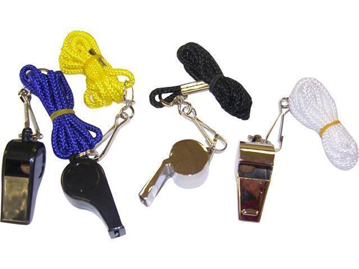 Large Brass Whistle With Lanyard | DRYFB07402 | Findel Dryad
