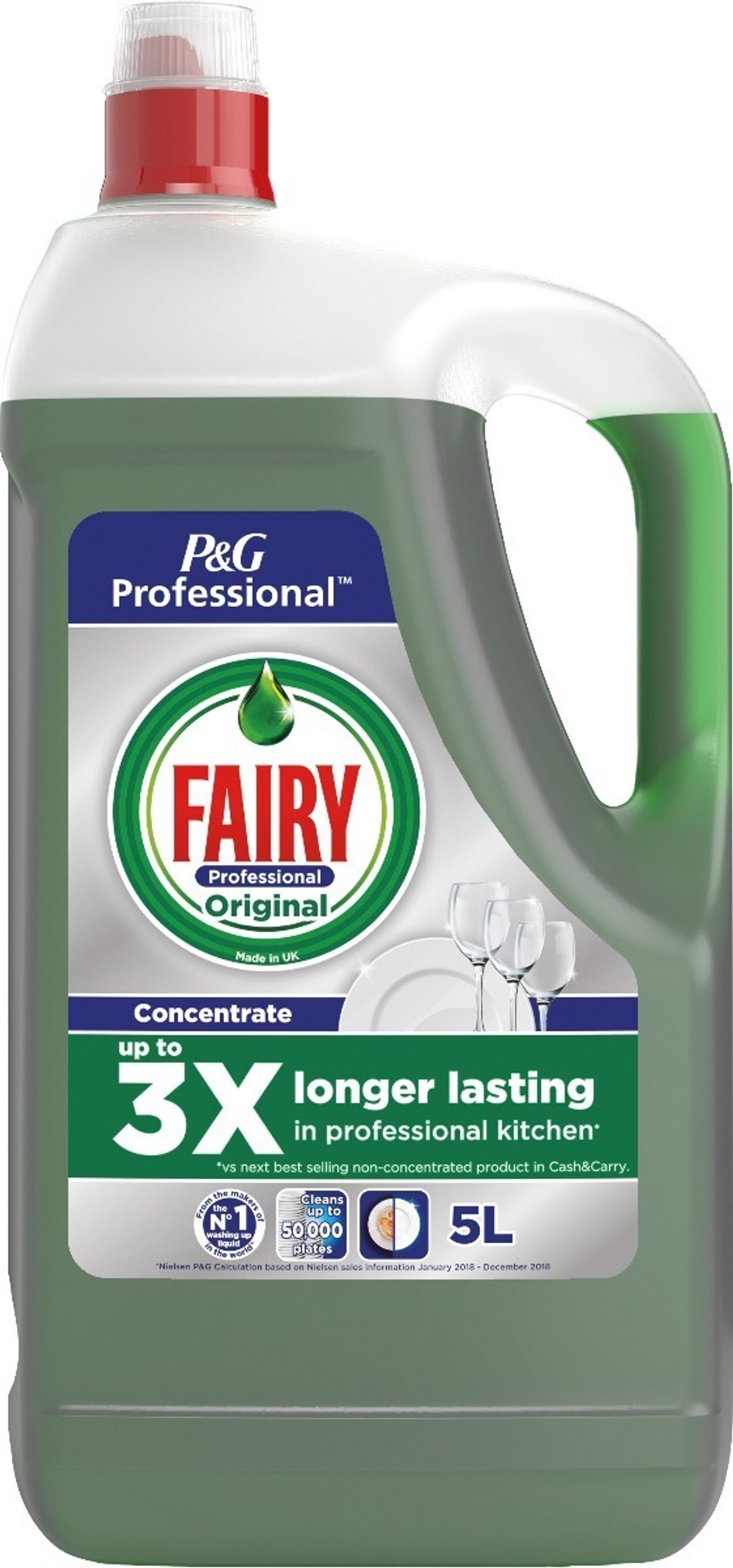 Fairy Washing Up Liquid Original - 5L - Pack of 2 | DRYFRWLOR5L ...