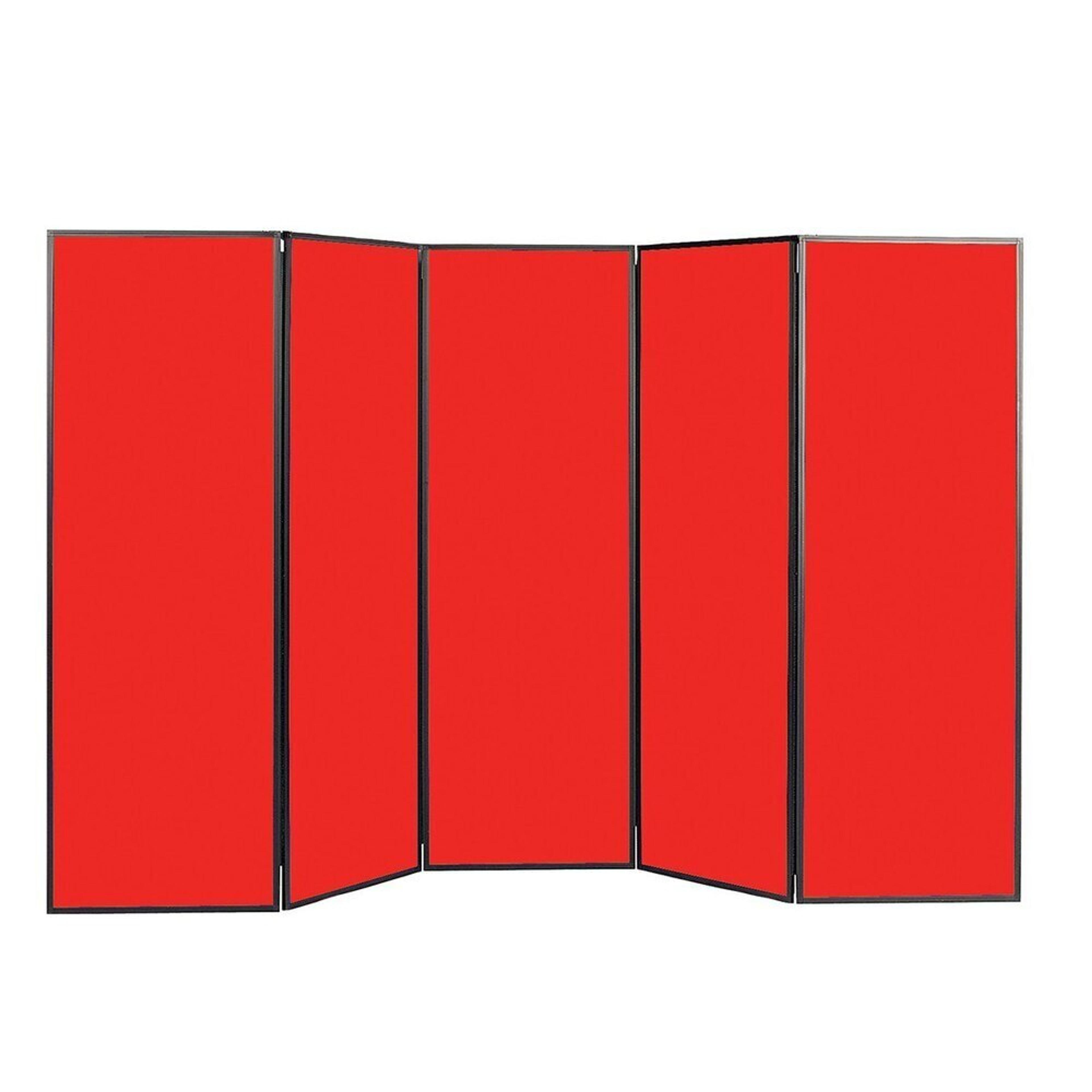 Busyfold Light 1800 Display System 5 Panel - Red | DRYJDS5RD | Findel Dryad