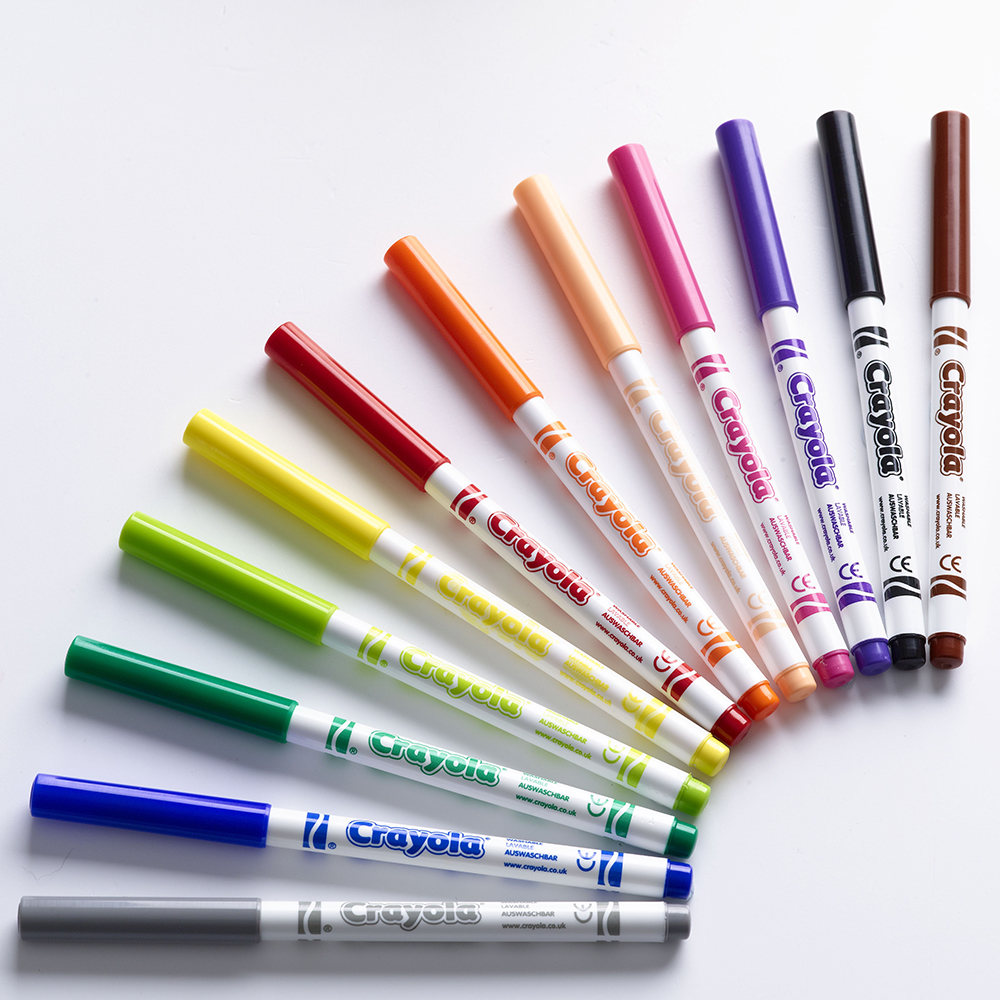 K905 - Crayola Washable Colouring Pens | Findel Dryad UAE