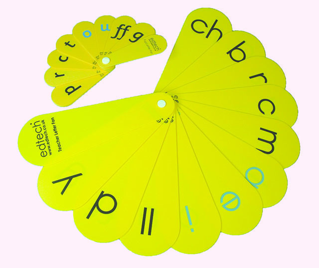 DRYLT0007 - Pupil Letter Fans - Pack of 5 | Findel Dryad UAE
