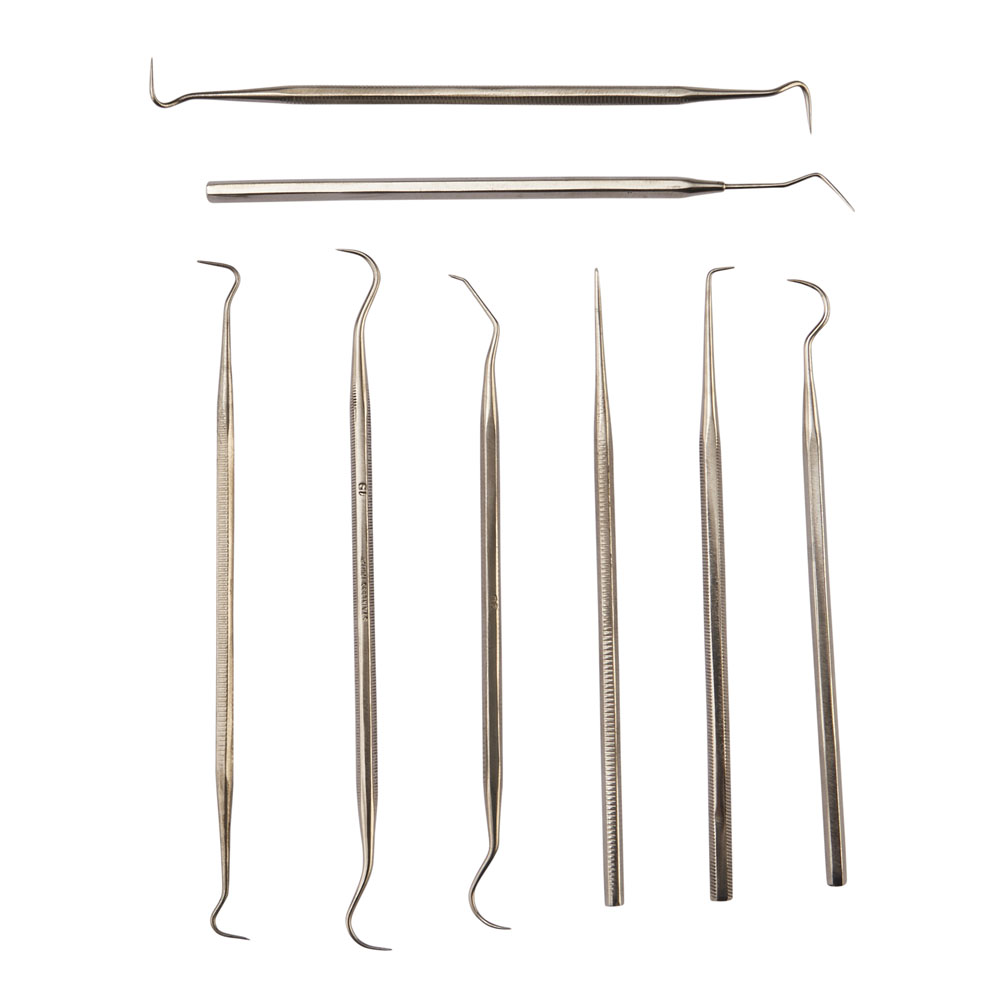 M088B - Specialist Crafts Metal Modelling Tools. Set of 8 Assorted ...