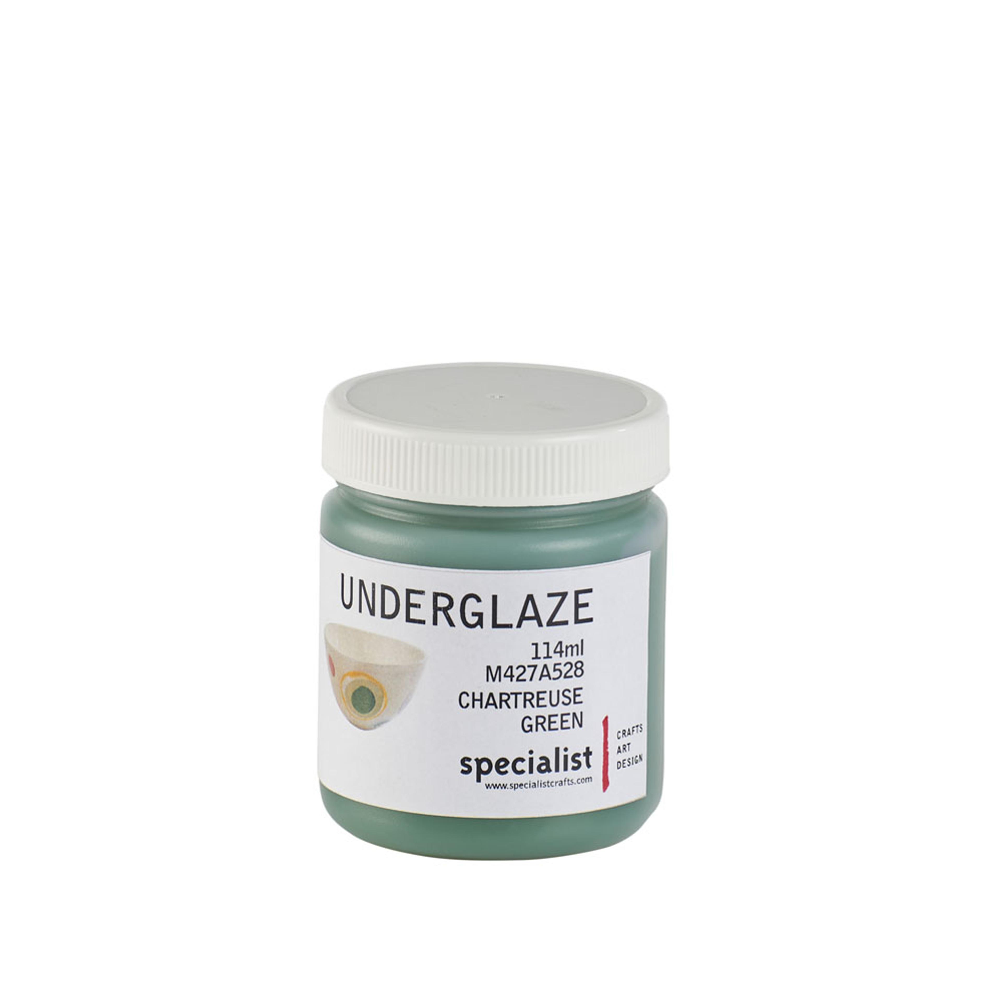 Underglaze Colours 114ml - Chartreuse Green | M427A528 | Findel Dryad