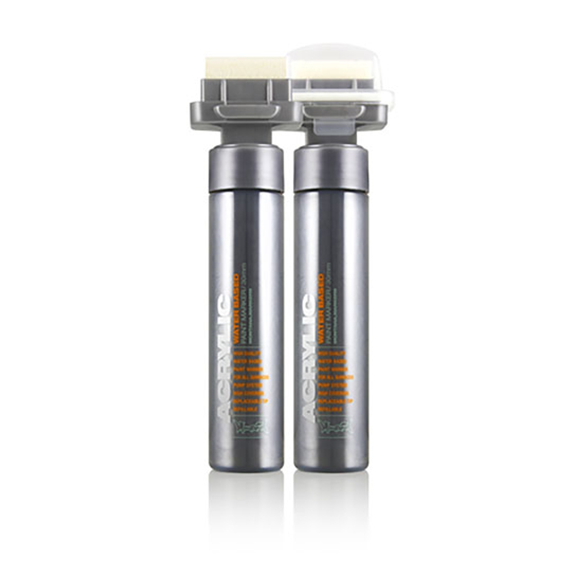Montana Acrylic Markers 30mm Outliners - Silver | M994A002 | Findel Dryad
