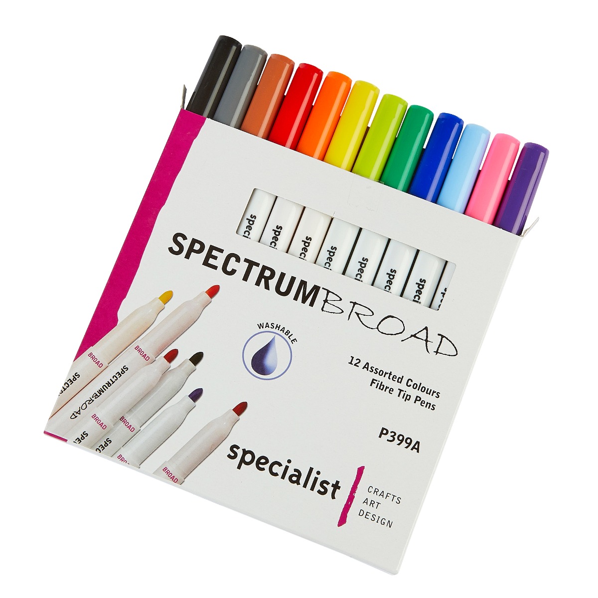 P399A - Spectrum Broad Colour Packs. Set of 12 | Findel Dryad UAE