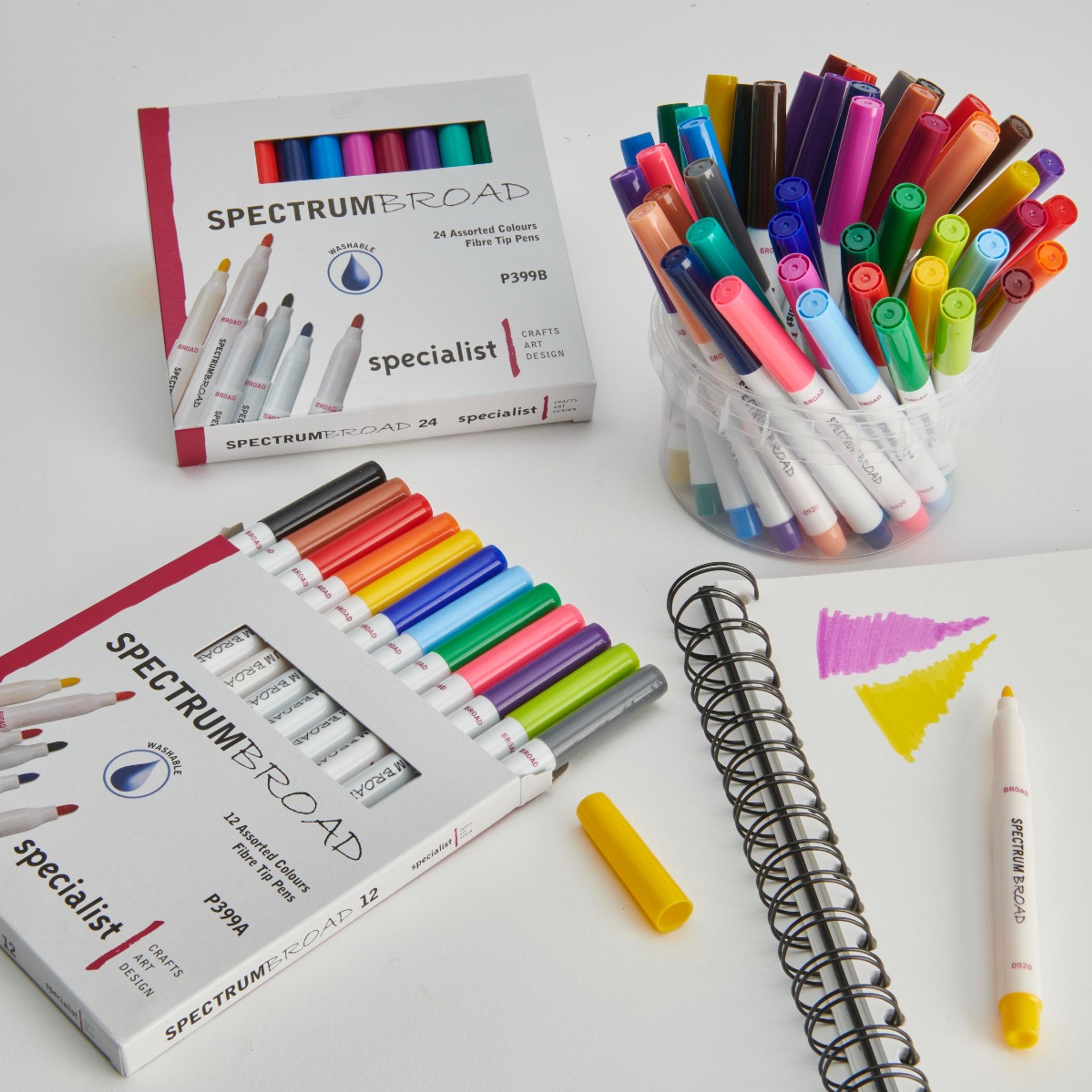 Spectrum Broad Selections - Rainbow Assorted. Pack of 144 | P399G ...