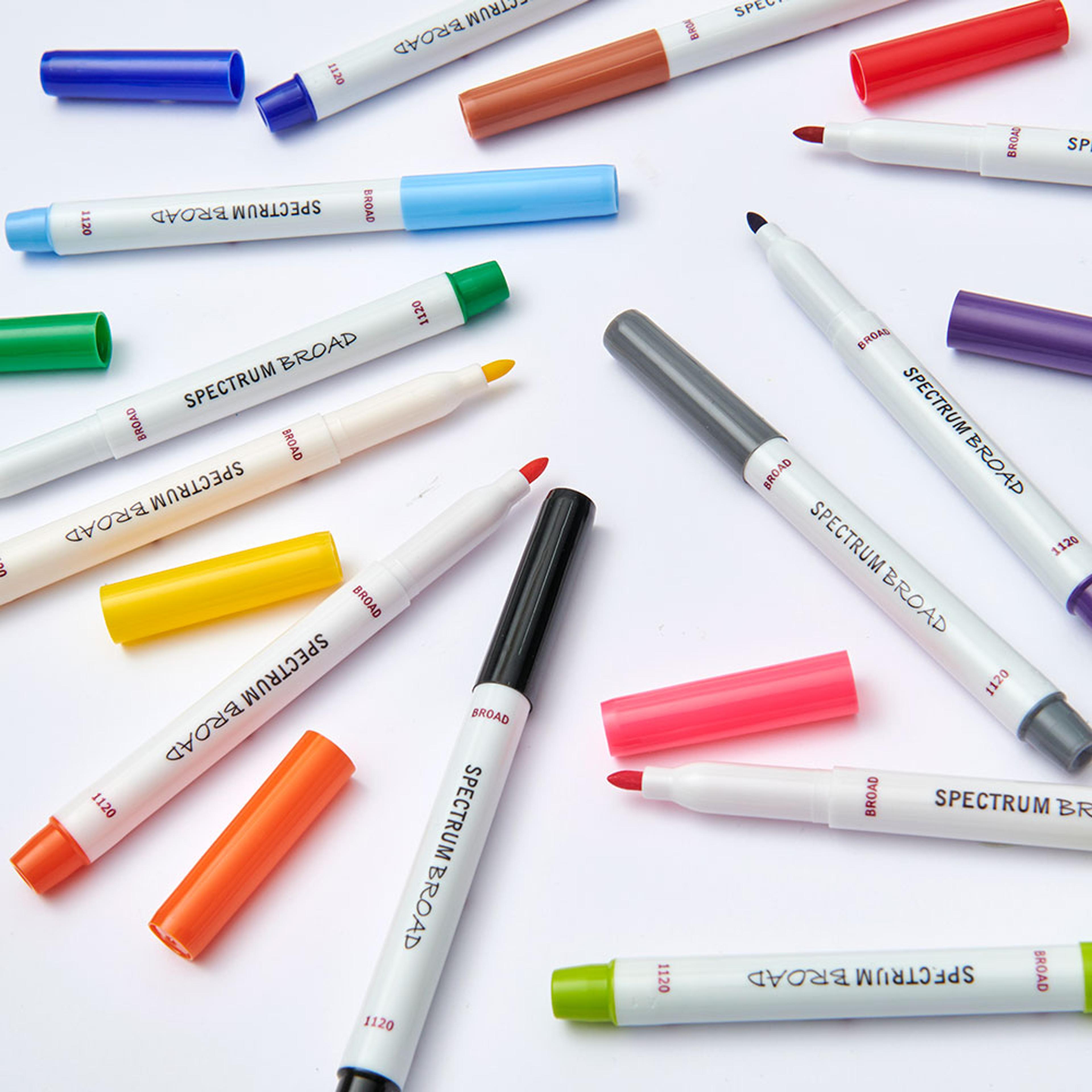 Spectrum Broad Pens - Purple. Pack of 12 | P400A005 | Findel Dryad