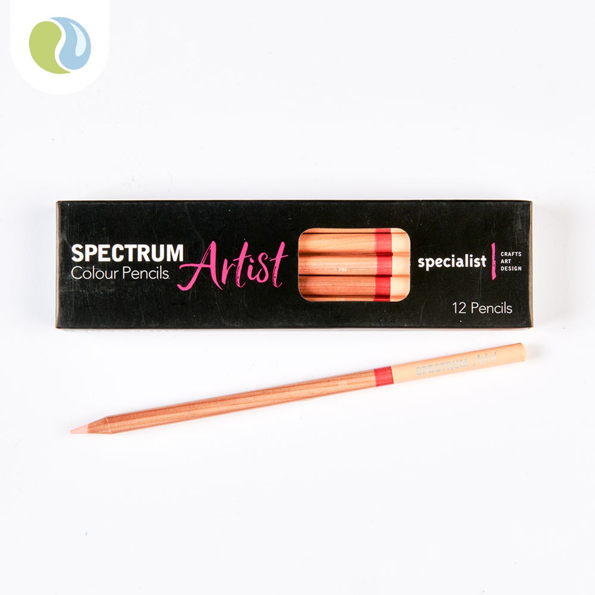 Spectrum Artist Colour Pencils - Light Blush. Pack of 12 | P423A275 ...