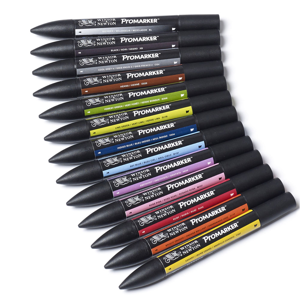 P426 - Winsor & Newton ProMarker Set of 13 | Findel Dryad UAE