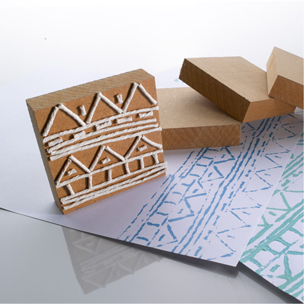 P643A - MDF Printing Block - 140 x 100 x 12mm | Findel Dryad UAE