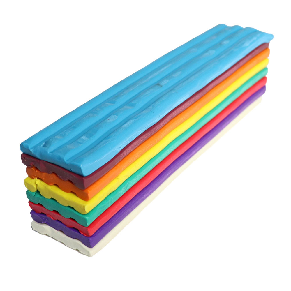 PM123A023 - Specialist Crafts Spectrum Rainbow Clay 500g Bar | Findel ...