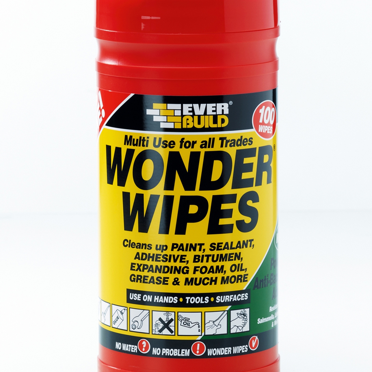 Professional Cleaning Wipes. Pack of 100 | P977A | Findel Dryad
