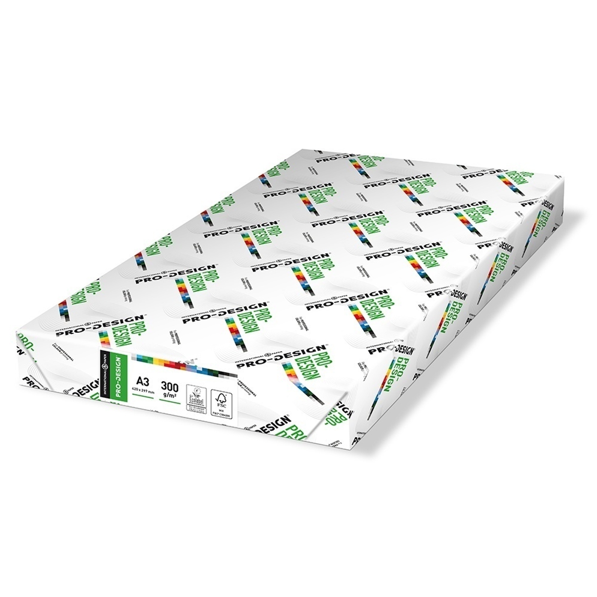 ProDesign Smooth Colour Laser Card A3 300gsm White - Pack of 125 ...