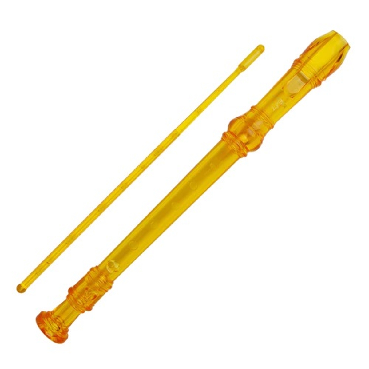 A-Star Descant Plastic Recorder - Yellow | NRMREC01YE | Findel Dryad