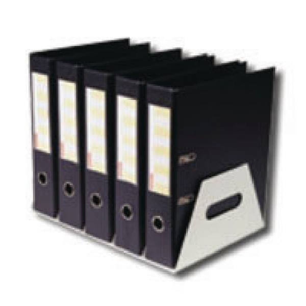 5 File Capacity Lever Arch File Racks - Silver | DRY04129 | Findel Dryad