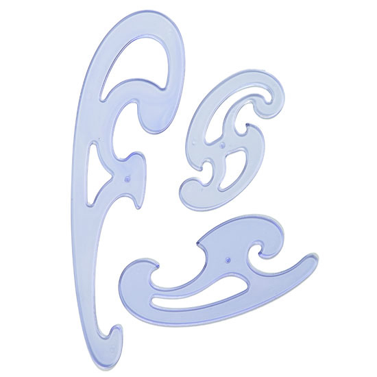 S345 - French Curves Set. Set of 3 | Findel Dryad UAE
