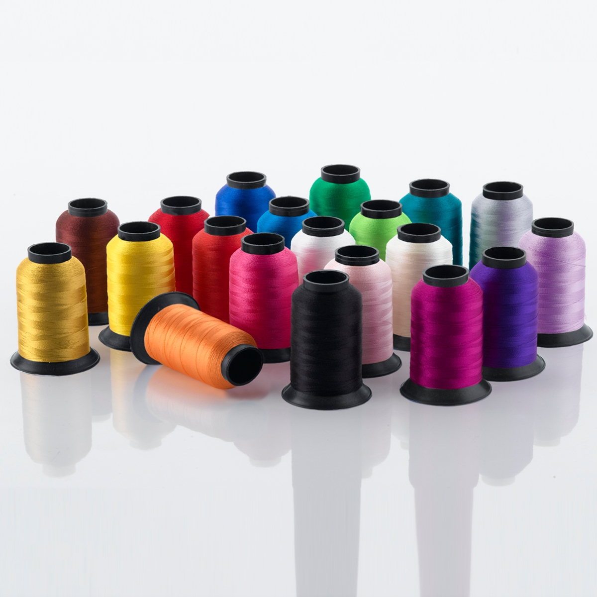 SureStitch Viscose Rayon Embroidery Thread - Mixed. Pack of 20 ...