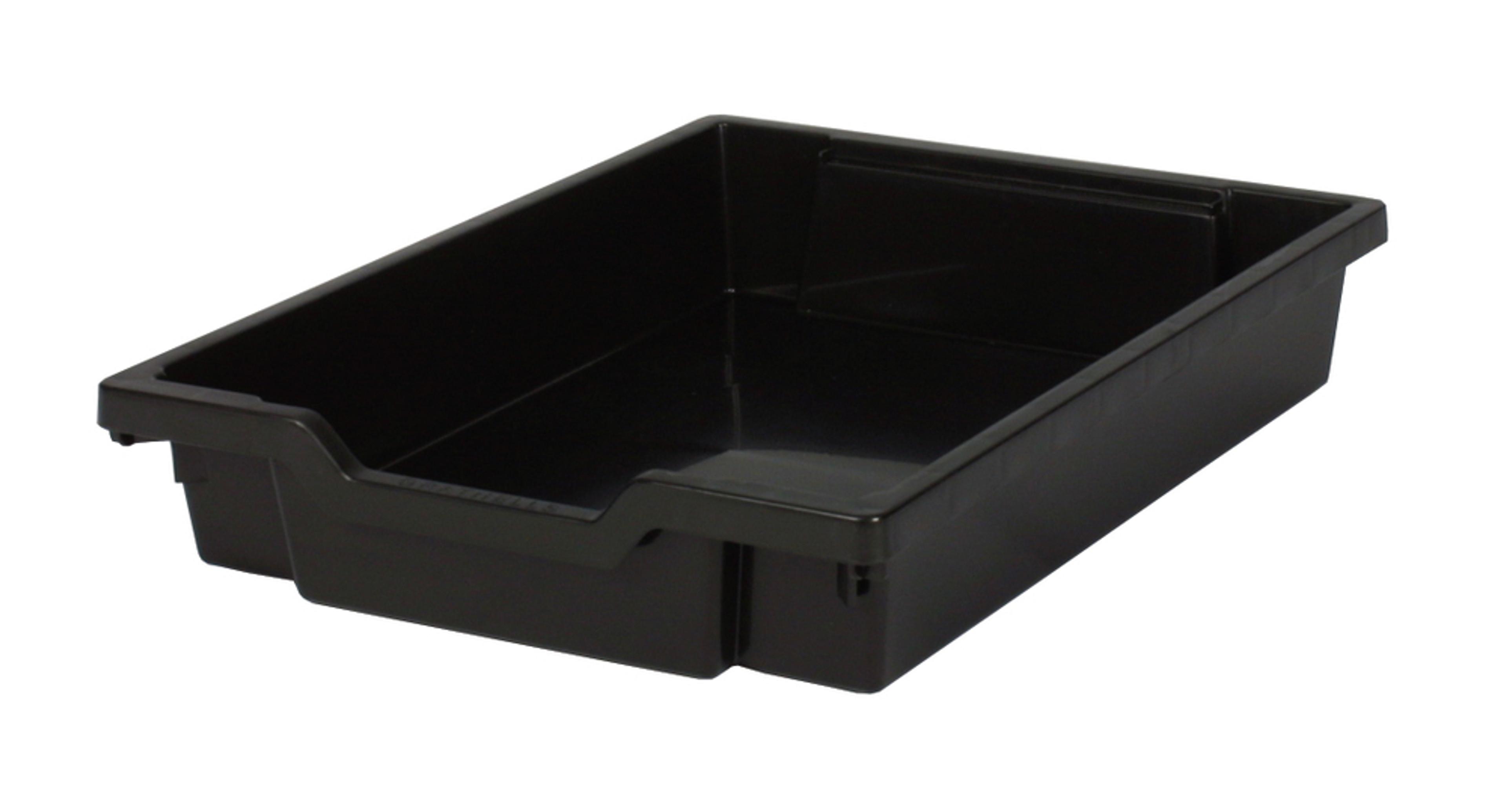 Shallow Storage Tray Black | DRYSTRAYBK | Findel Dryad