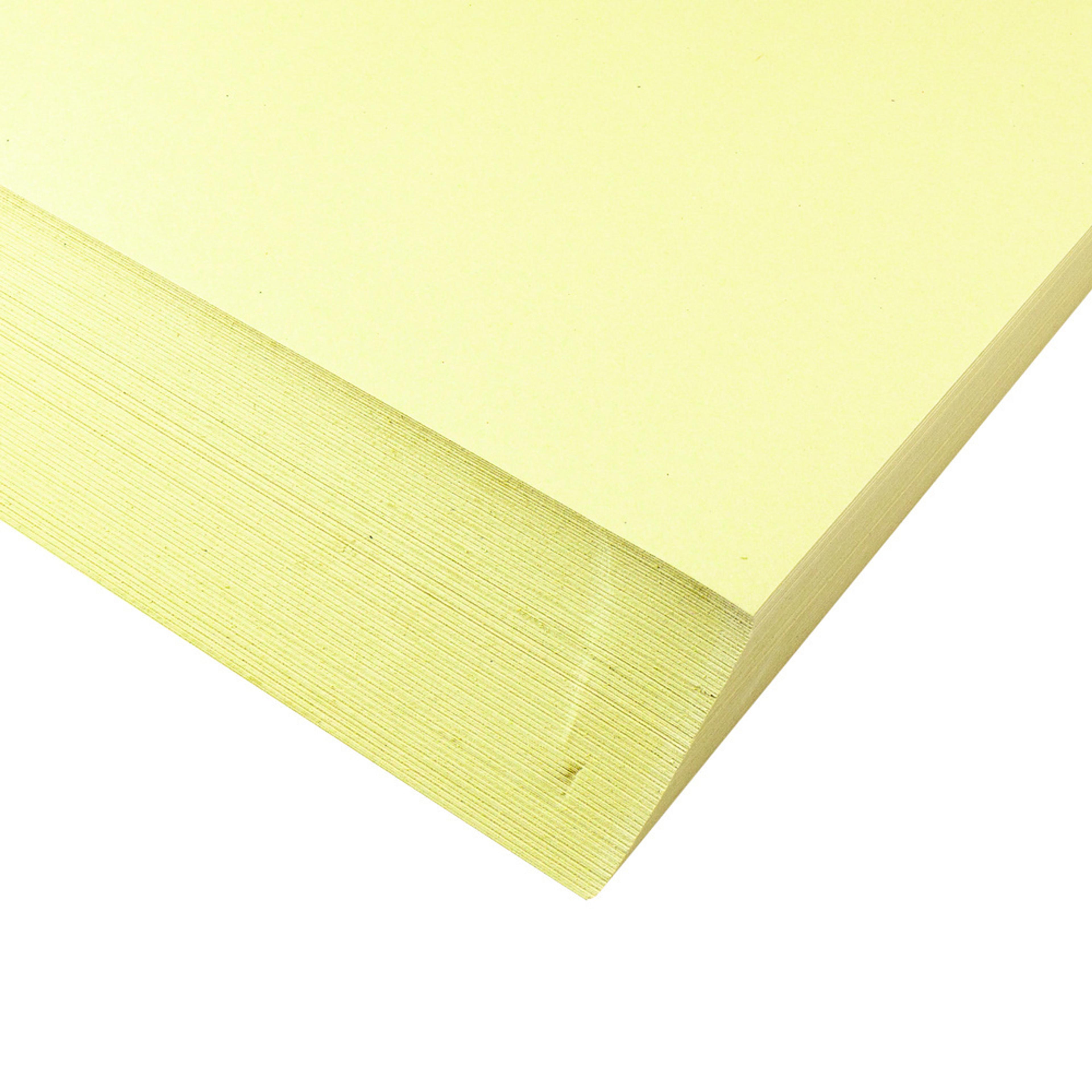 Sugar Paper 100gsm A2 Yellow - Pack of 250 | DRYSUGPA2YW | Findel Dryad