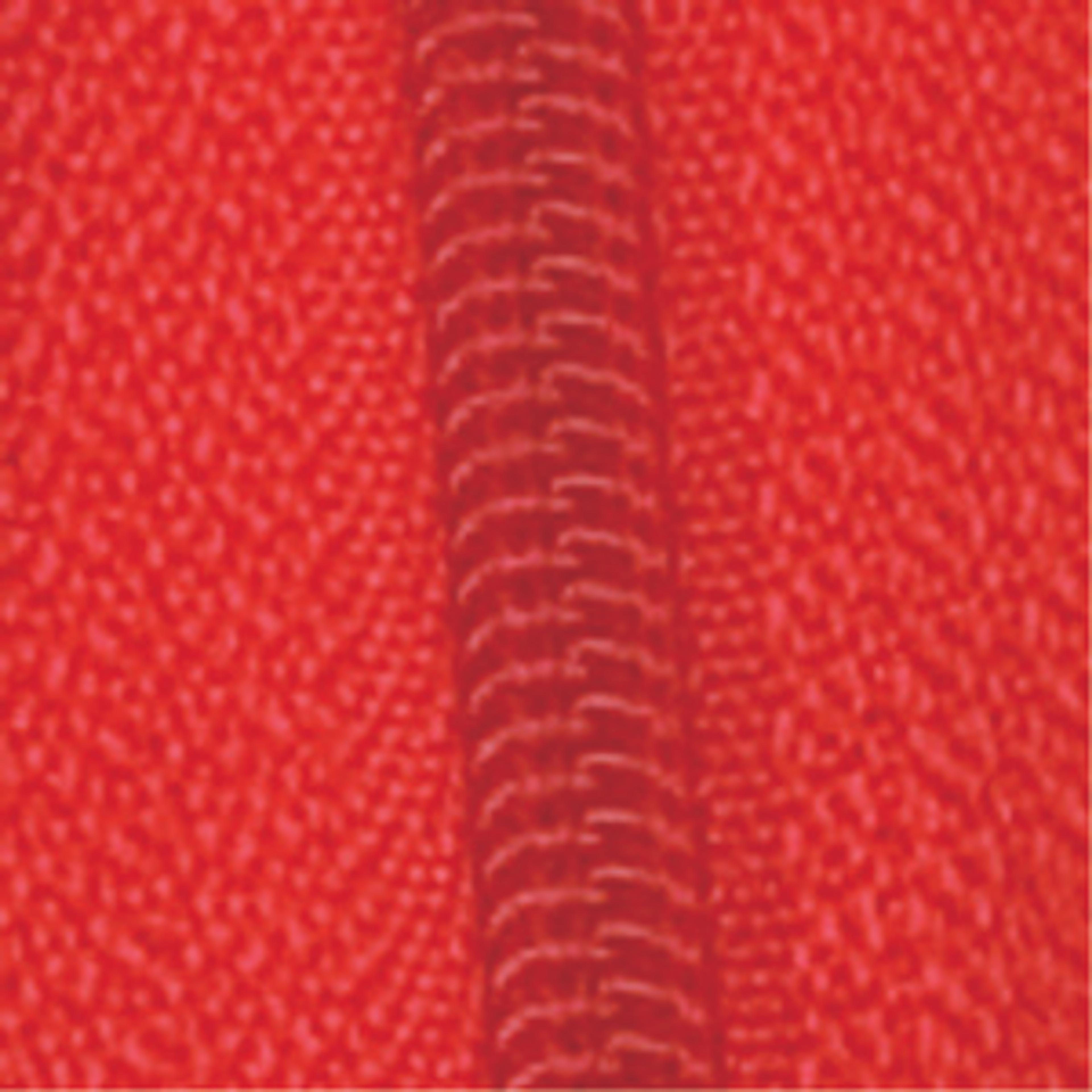 Closed End Zips - 18cm/7" - Red. Pack of 100 | Z7C006 | Findel Dryad