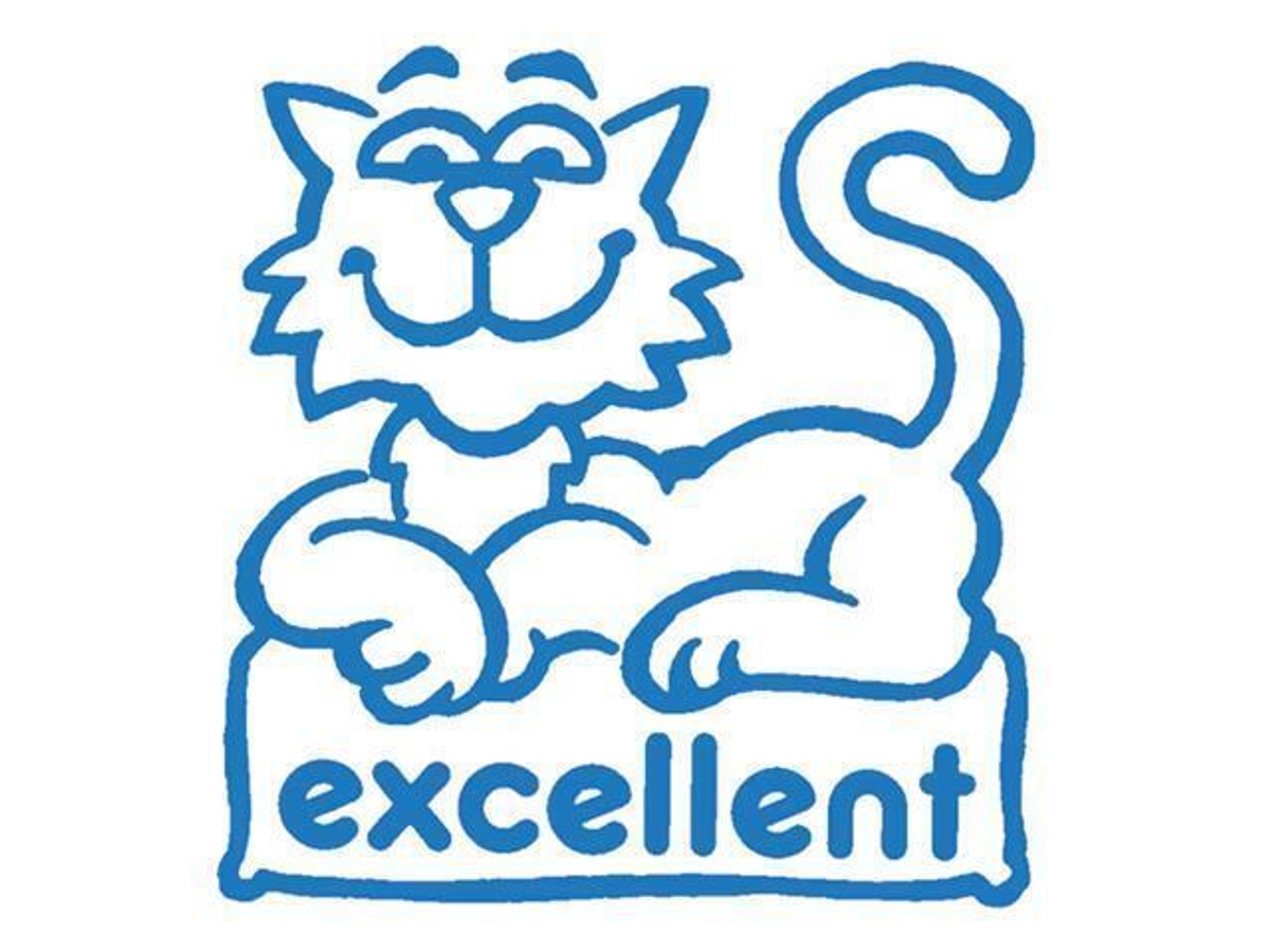 Xclamation Stamper - 'Excellent' Cat R Blue | DRYX11870 | Findel Dryad